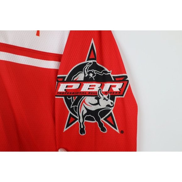 Vintage | Shirts | Mens Xs 27 Pbr Global Cup Canada Western Rodeo Bull Riding Long Sleeve Polo ...